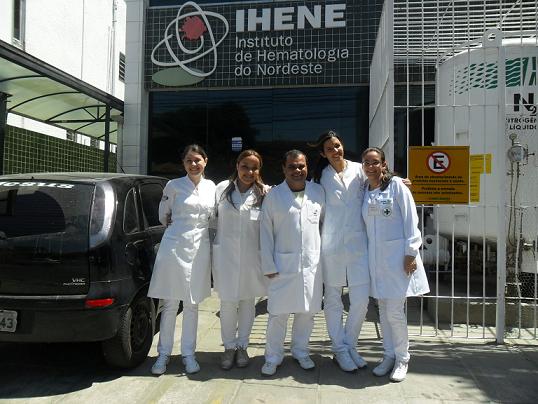 ESTAGIÁRIOS DO CURSO DE BIOMEDICINA NO IHENE :: Diretório Acadêmico de ...